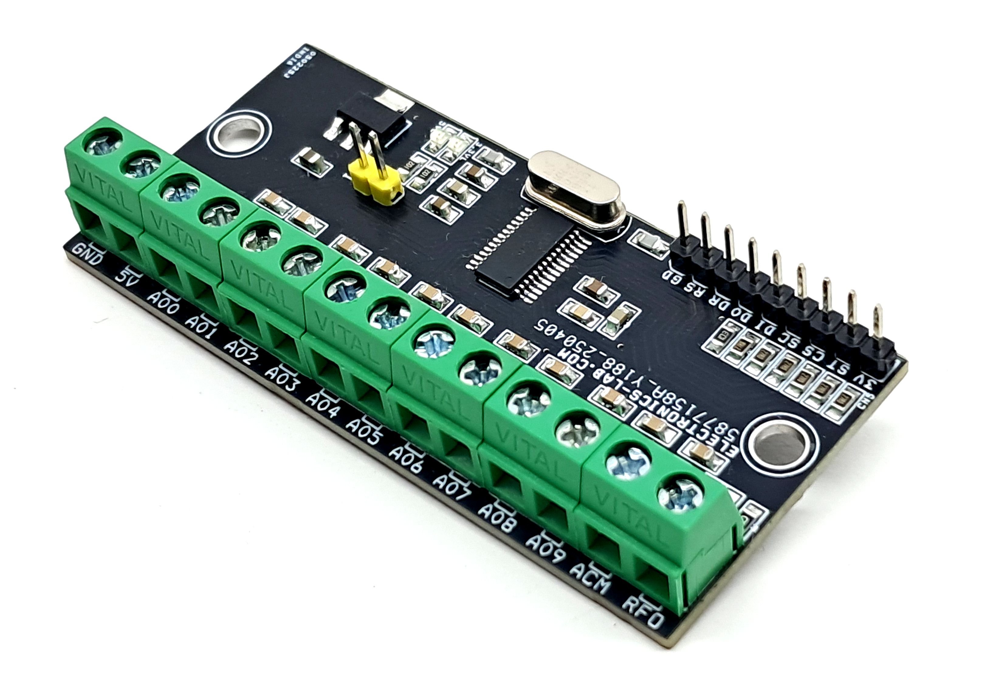 10 Channel Analog-To-Digital (ADC) Converter - 32bit - Electronics-Lab
