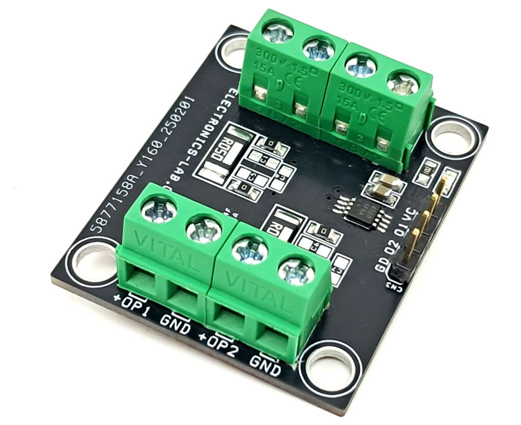 Dual-Channel, 0V to 76V Current-Sense Amplifier - Electronics-Lab