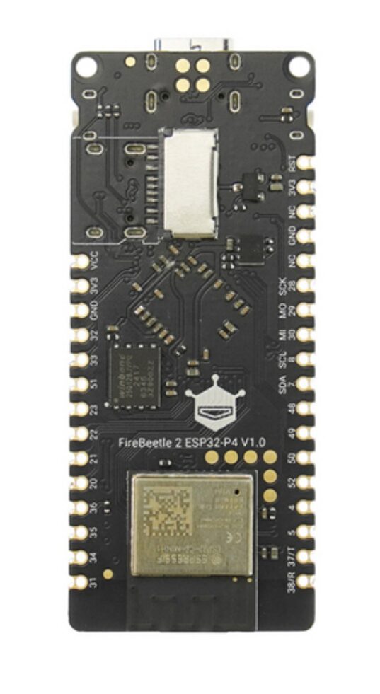 DFRobot Launches FireBeetle 2 ESP32-P4 Edge AI and Multimedia Development Platform - Electronics-Lab