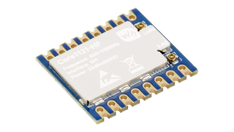 Waveshare Core1121 Industrial LoRa Module Combines Sub-GHz, S-band, and ...