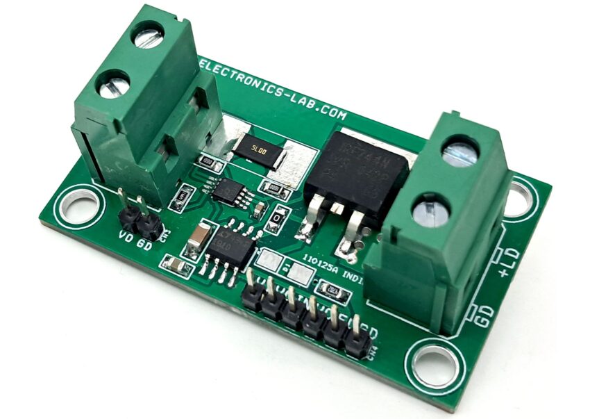 Intelligent High-Side Switch with Current Monitor - Electronics-Lab