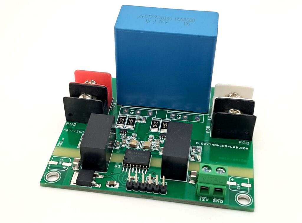 High-Voltage Isolated Half-Bridge Driver (Up to 1kV) - Electronics-Lab