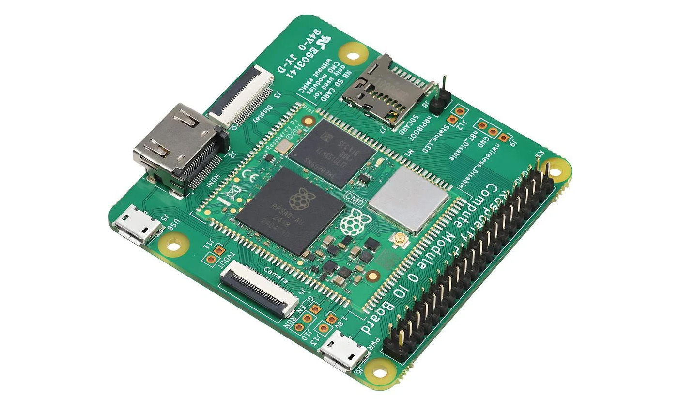 Raspberry Pi CM0 - Compact Castellated Compute Module with RP3A0 SiP ...