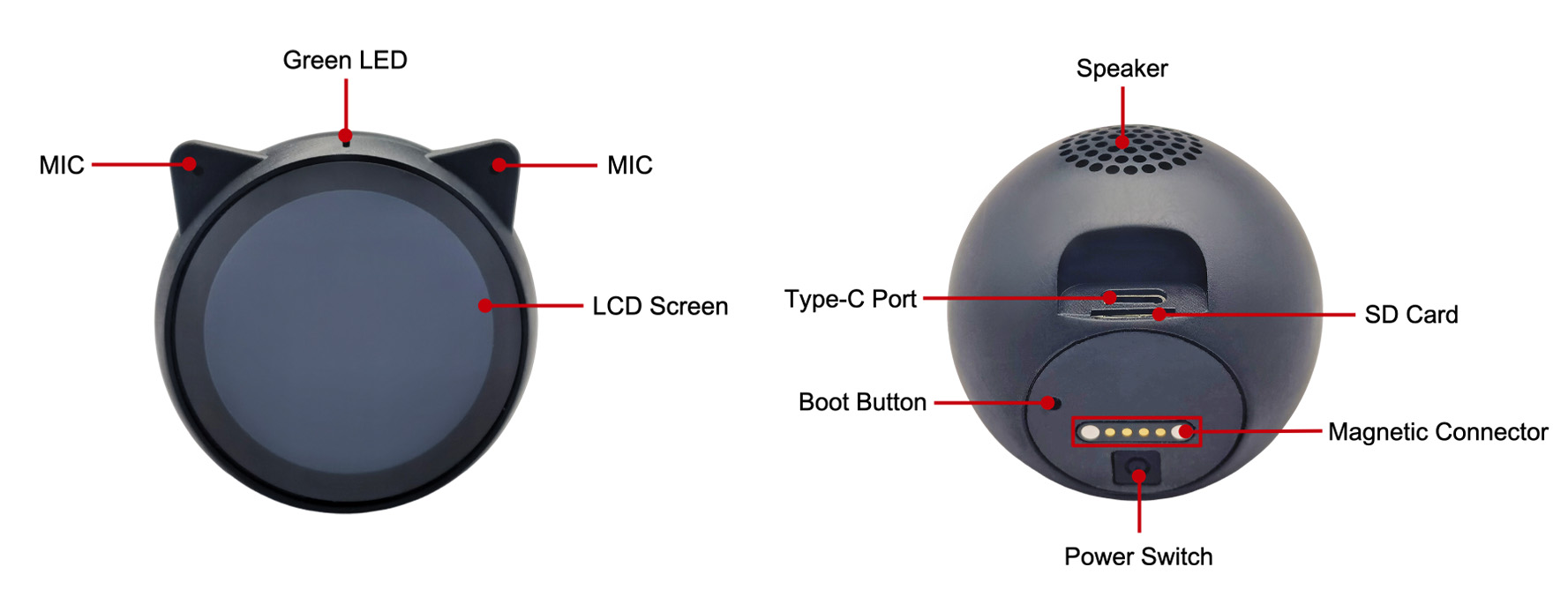 Espressif Echoear Is An Esp32 S3 Interactive Ai Chatbot And Development Kit Electronics Lab