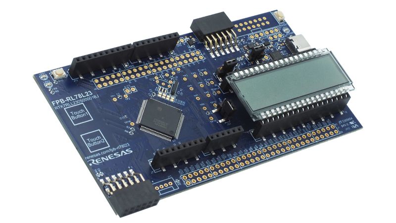 Capacitive Touch and Segment LCD Control: Renesas Releases MCU for ...