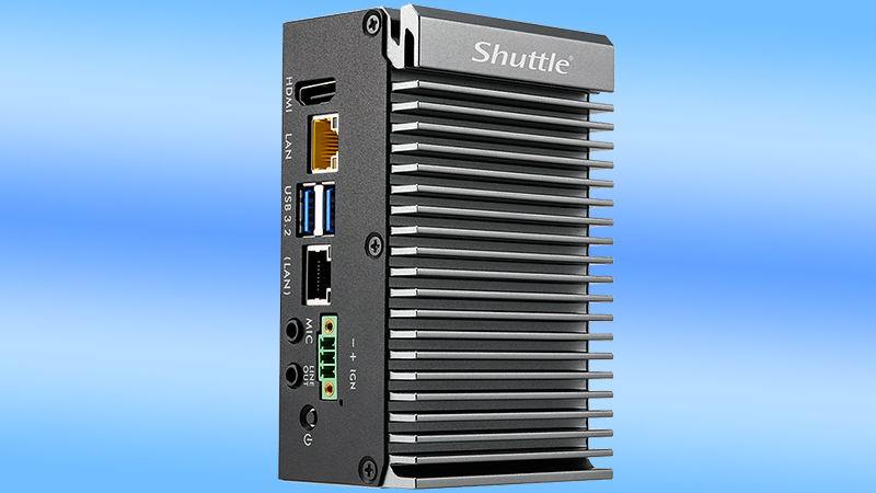 Shuttle SPCNV03 Industrial Edge AI PC with Jetson Orin Nano ...
