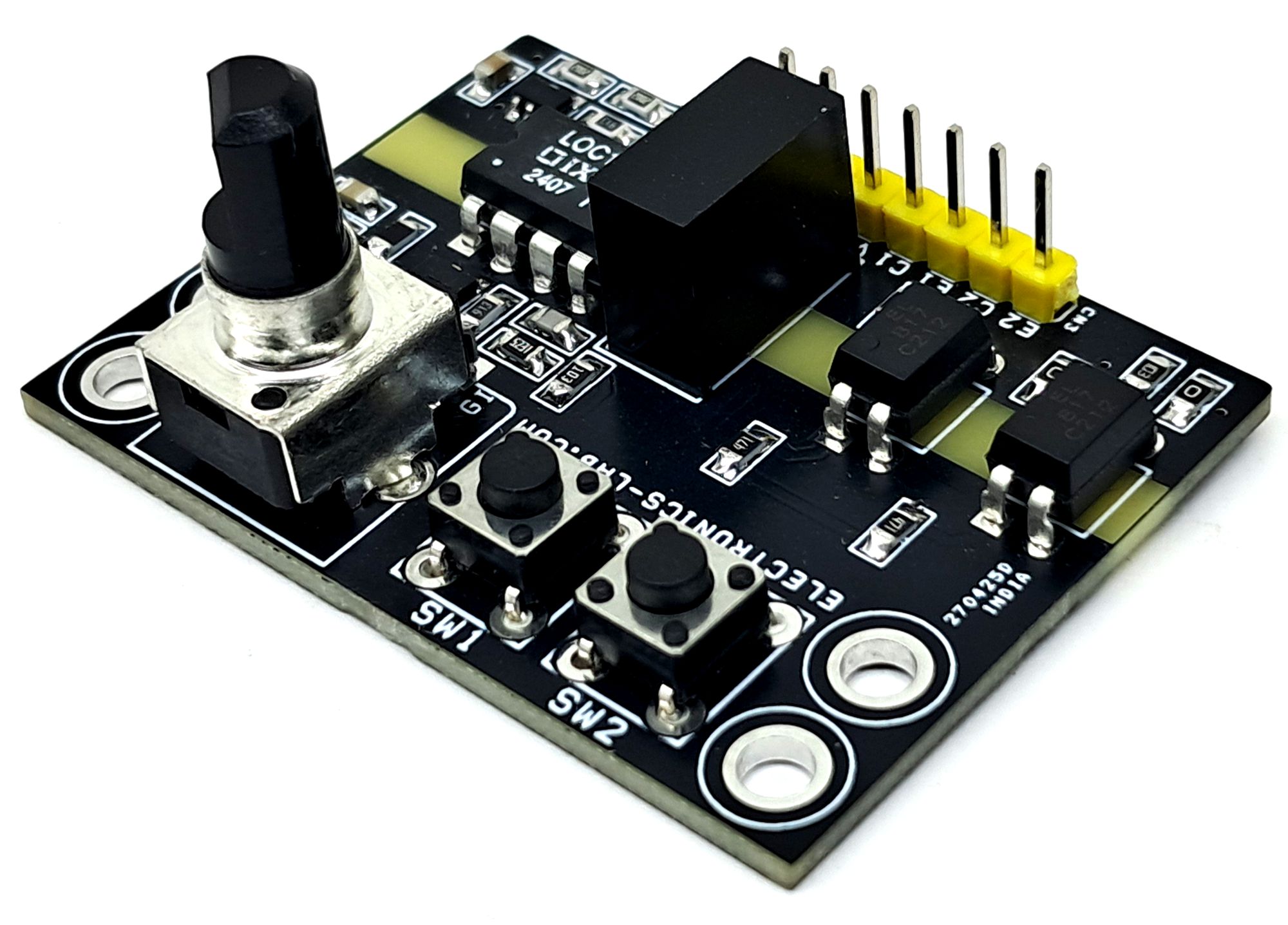 Isolated Potentiometer and Switch Module using LOC110 - Electronics-Lab
