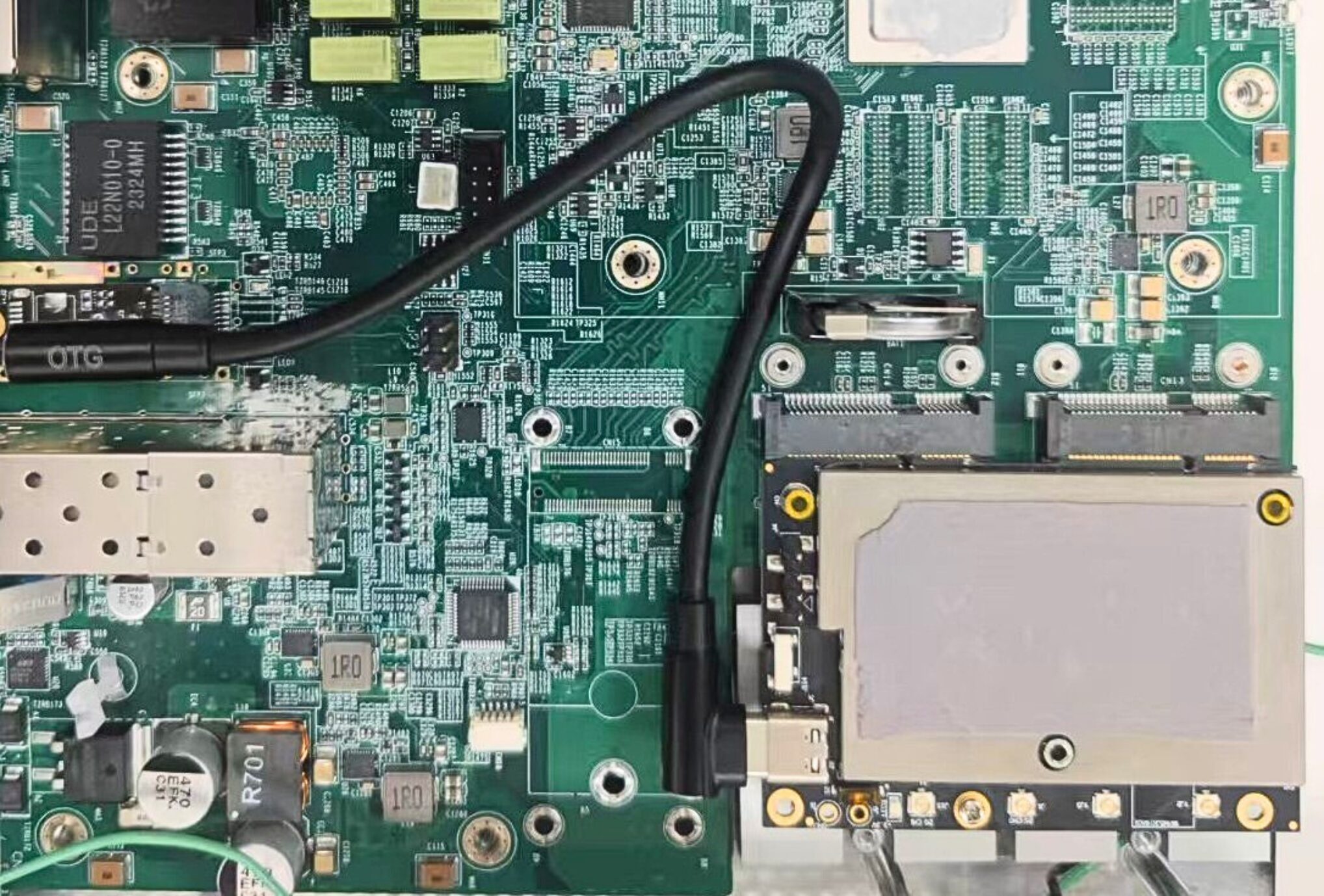 A typical application of JustWiFi⁷™ connected to a host board using the ...