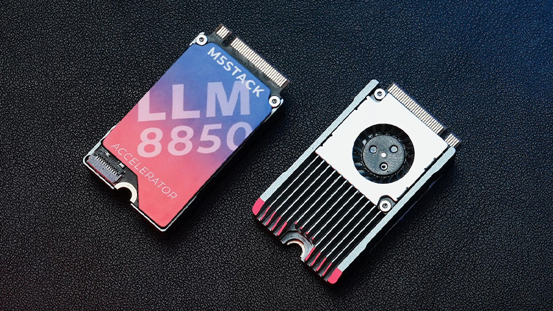 LLM-8850 boosts AI performance with 24 TOPS and 8K support.