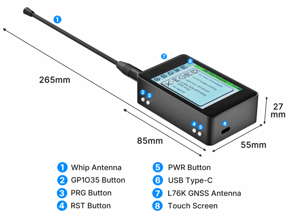 ESP32-S3 WiFi LoRa kit with SX1262 for IoT projects