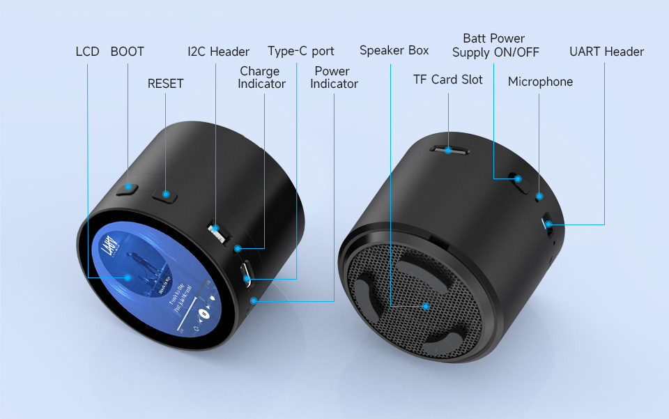 RP2350-Touch-LCD-1.85C overview - Electronics-Lab