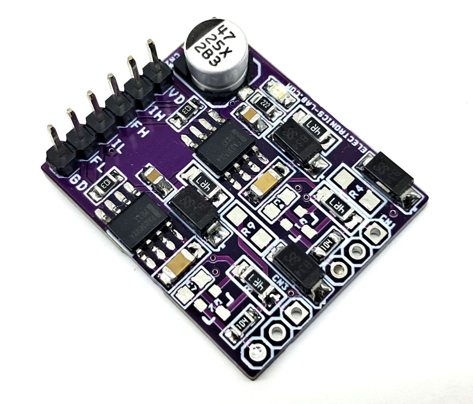 110V - 2.5 A Floating Half-Bridge Gate Drivers with Desaturation ...