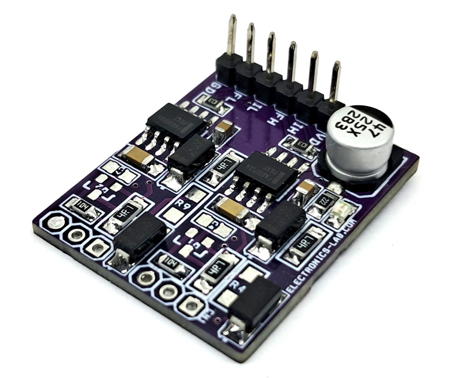 110V - 2.5 A Floating Half-Bridge Gate Drivers with Desaturation ...