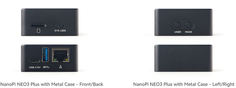 NanoPi NEO3 Plus All Side View - Electronics-Lab